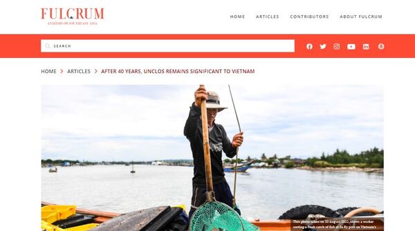 Le Vietnam est un membre responsable de la CNUDM de 1982