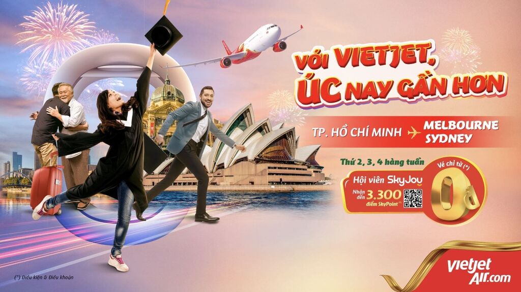 Vietjet : un million de billets à partir de zéro de dông pour les ...