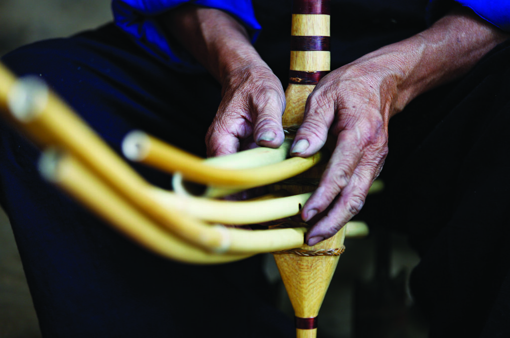 Le khèn, instrument emblématique des H’mông