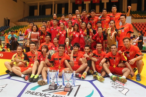 Le Vietnam, champion d’Asie du Sud-Est de handball